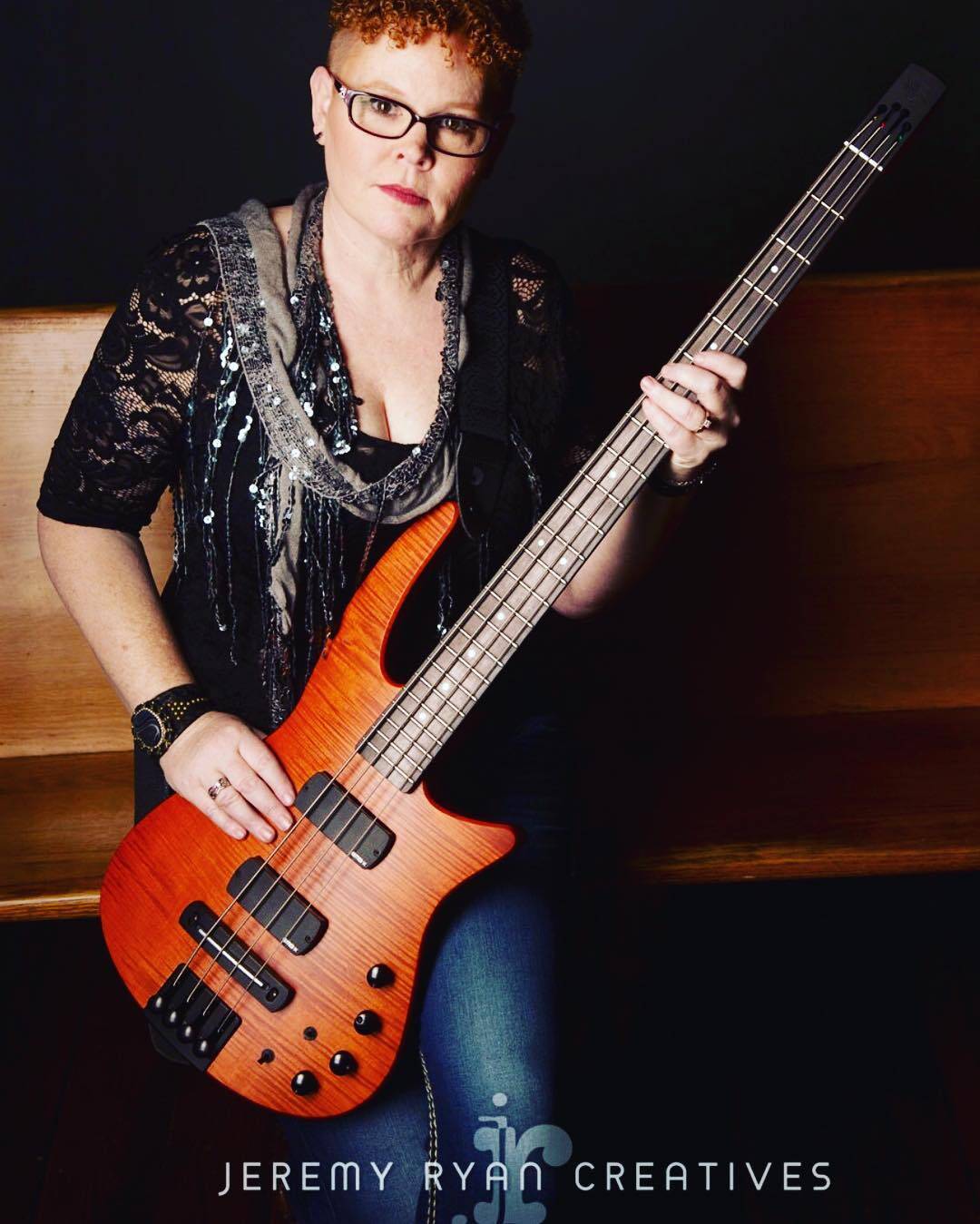 Carolyn Routh | NS Design Artist | RADIUS Bass Guitar CR